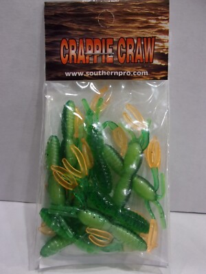 Southern Pro CRAPPIE CRAW lures, 1.5 inch length, 10 per package NIP | eBay