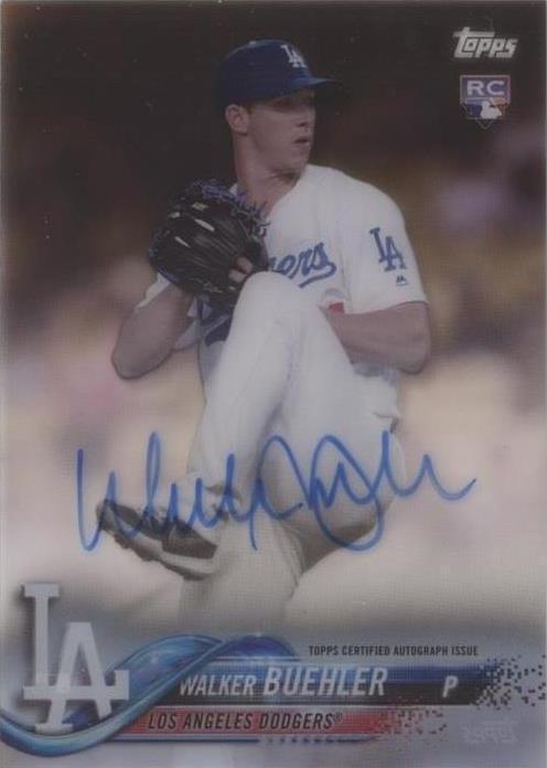 2018 Topps Clearly Authentic Autographs - Walker Buehler #CAA-WB (AU ...