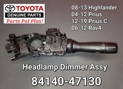 Toyota Headlight Dimmer Turn Signal Switch 84140-47130 Highlander Prius ...