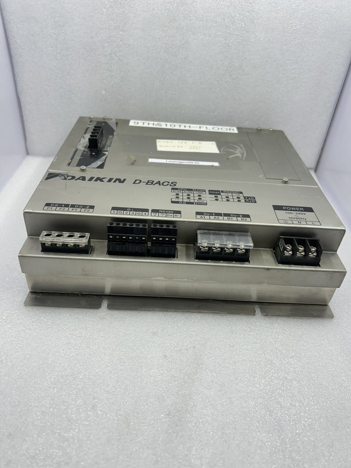 DAIKIN D-BACS DMS502B51 BACNET 100-240V 50/60Hz SER NO:004180 TESTED ...
