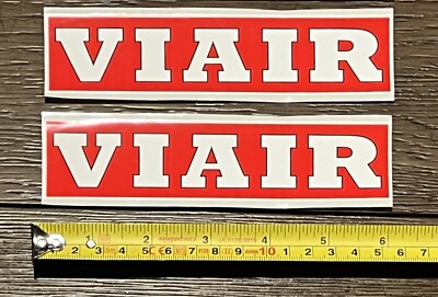 2 VIAIR compressor decals stickers offroad overland jeepers utv trailer ...