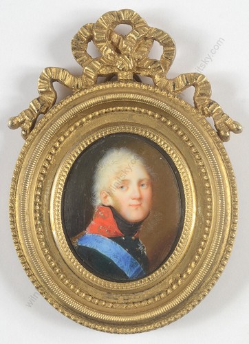 Domenico Bossi (1767-1853) "Tsar Alexander I", miniature, 1804/07 | eBay