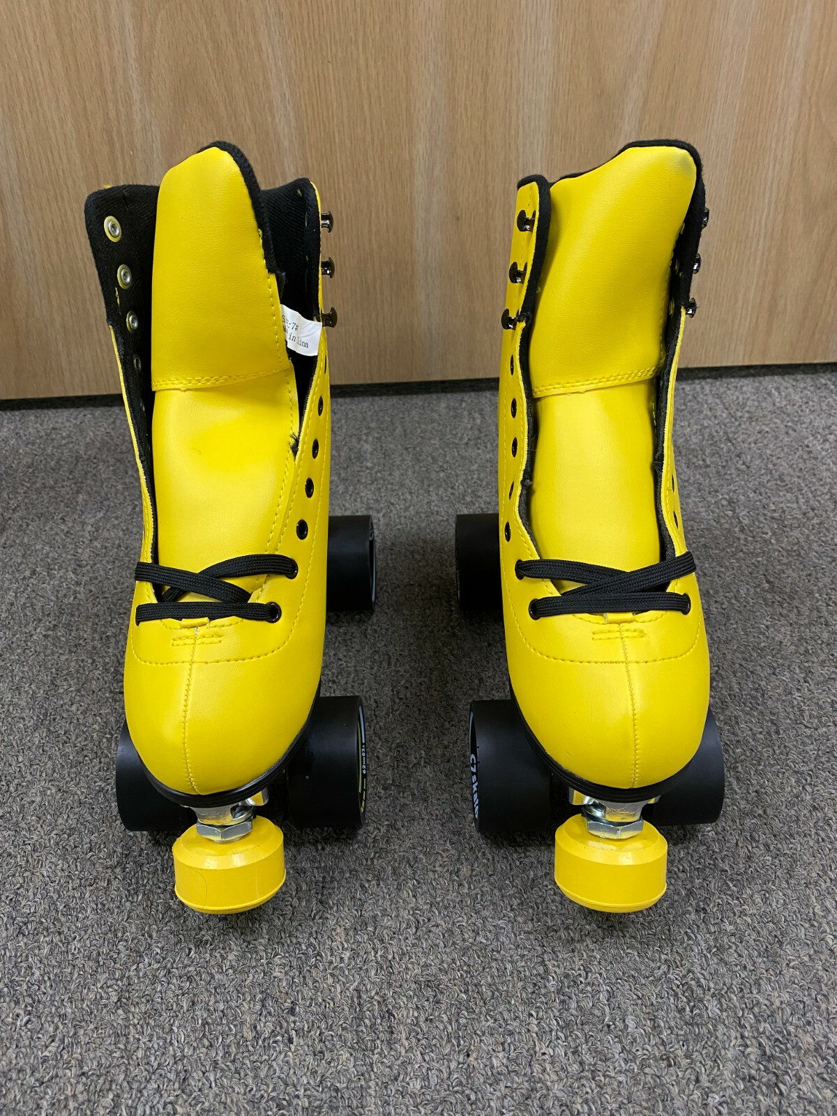USED C7skates Dark Magic Indoor/Outdoor Premium Quad Roller Skates | eBay