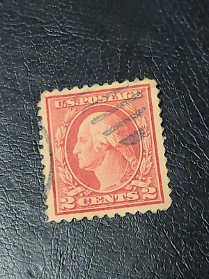 Old Vintage US GEORGE WASHINGTON 2c Red STAMP Used Unchecked - #3564 | eBay