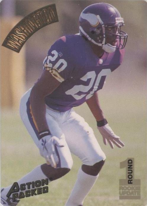 1994 Action Packed - Dewayne Washington #137 (RC) for sale online | eBay