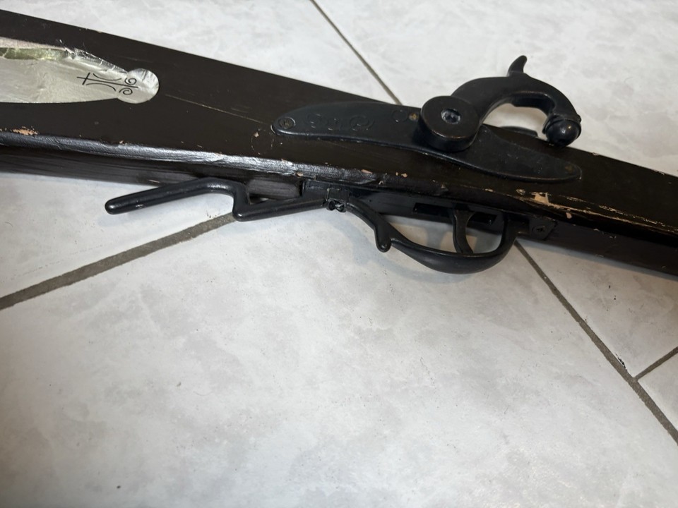 Gettysburg CIVIL WAR MUSKET RIFLE 37.5" Collector Toy Cap Gun Vintage ...