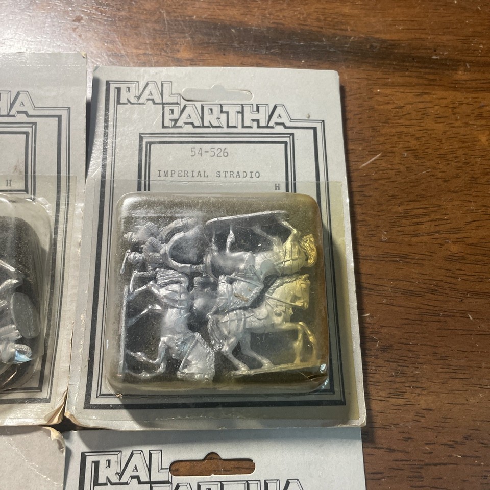 New Sealed Ral Partha Fantasy Miniature Figurines Lot Of Four DnD Set ...