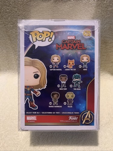 Funko Pop Captin Marvel Chase Limited Edition Autographed By Brie ...