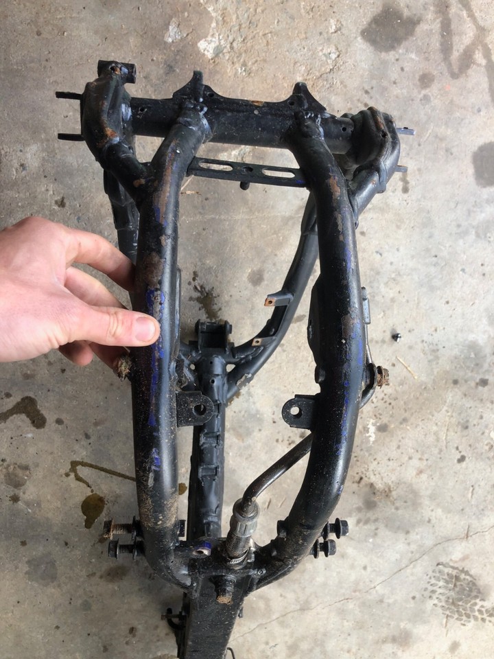 2002 Yamaha Yz 426f Main Front Frame Chassis 02 Yz426f 426 5SF-21101-00 ...