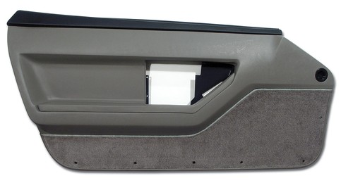 Corvette C4 Door Panel Gray Deluxe Convertible LH 1988-1989 | eBay
