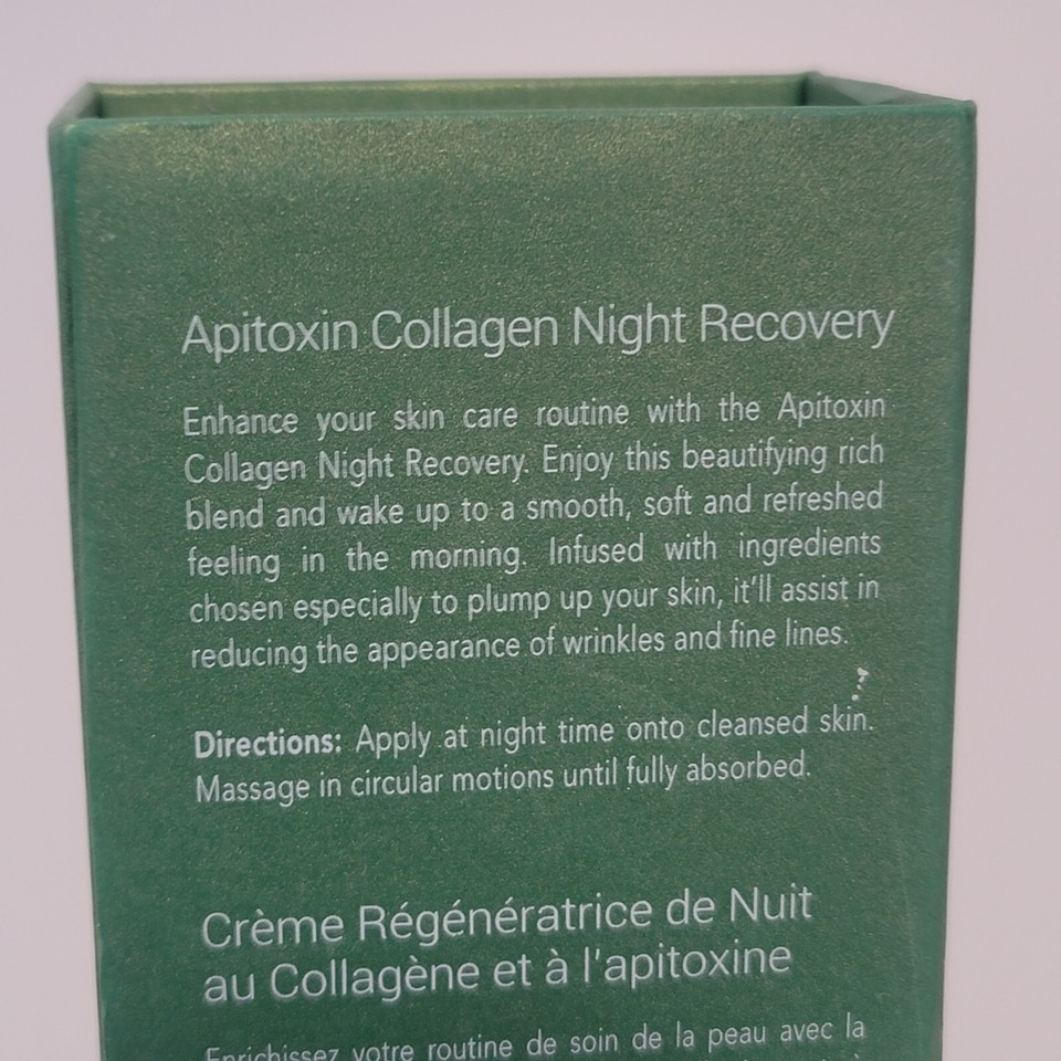 Venofye Apitoxin Collagen Night Recovery 60ml/2 fl. oz | eBay