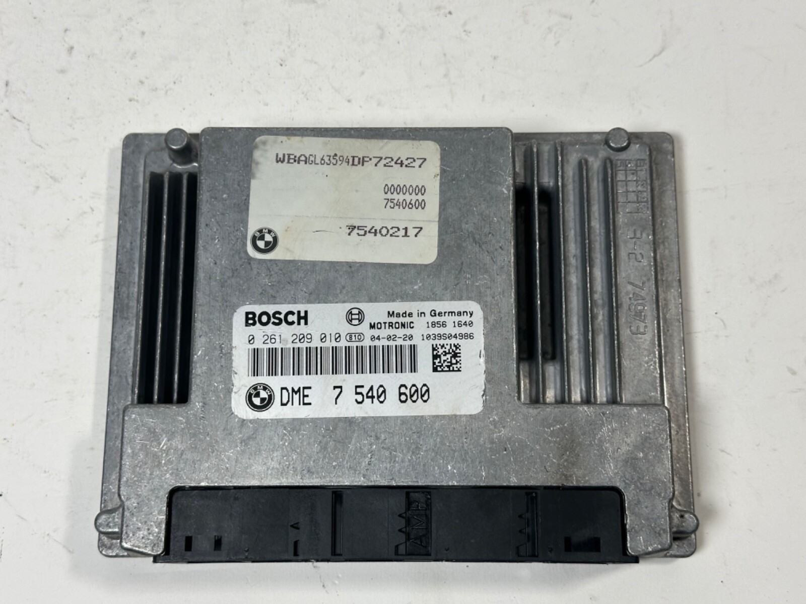 2004 BMW 545i Engine Computer Control Module ECU ECM OEM Bosch DME ...