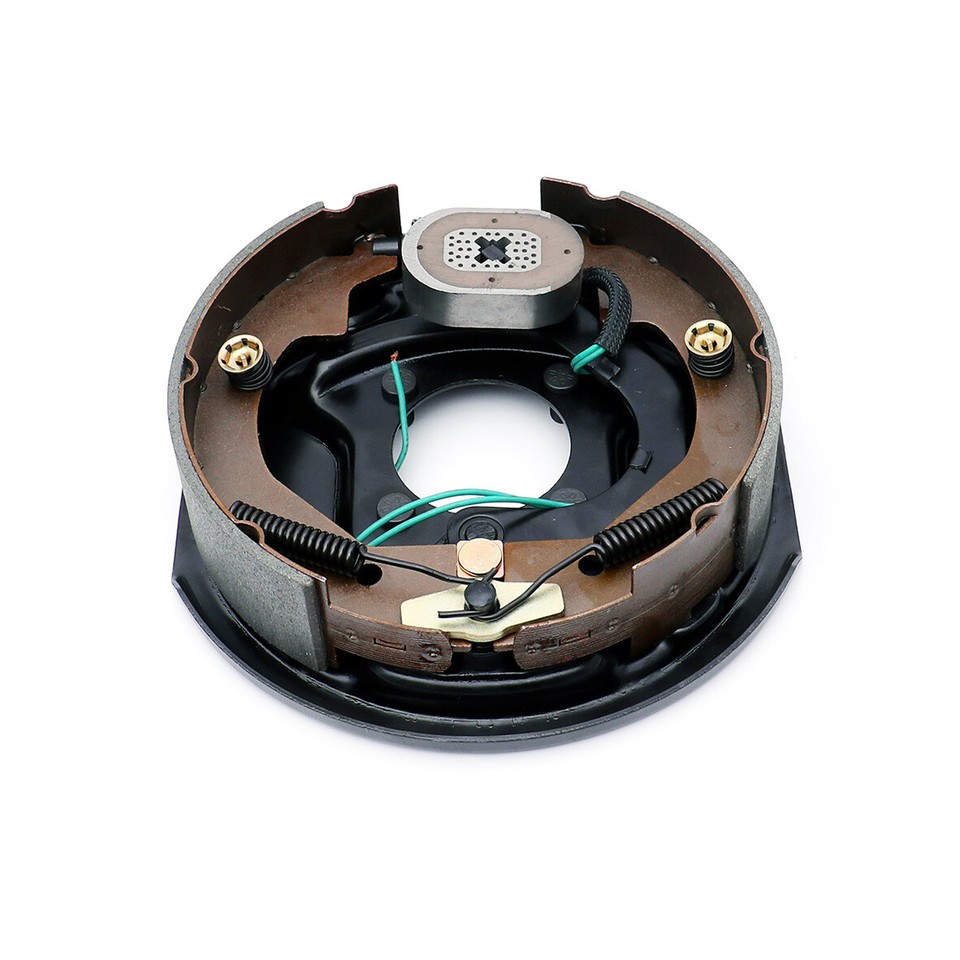 pair 10"x2-1/4 Electric Trailer Brake Assembly Kit 2.25" & Self ...