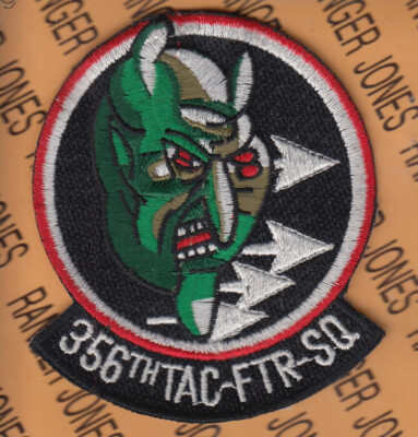 USAF Air Force 356th Tactical Fighter Sq TFS ~4.25" patch c/e | eBay