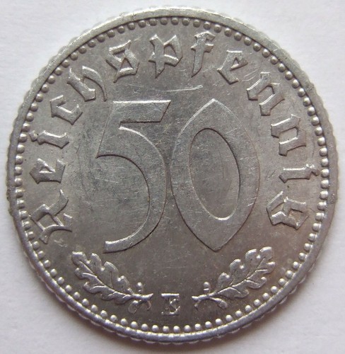 Coin German Reich 50 Reichspfennig 1942 E IN Extremely fine / | eBay