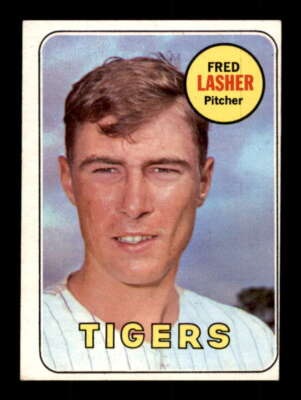 1969 Topps #373 Fred Lasher VG/VGEX Tigers 562374 | eBay