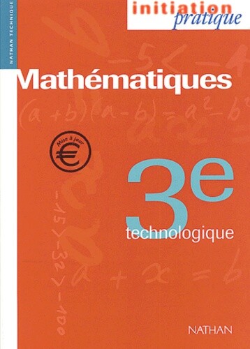 Mathematiques, 3e technologique. Livre de l'eleve, Yves Verdier | eBay