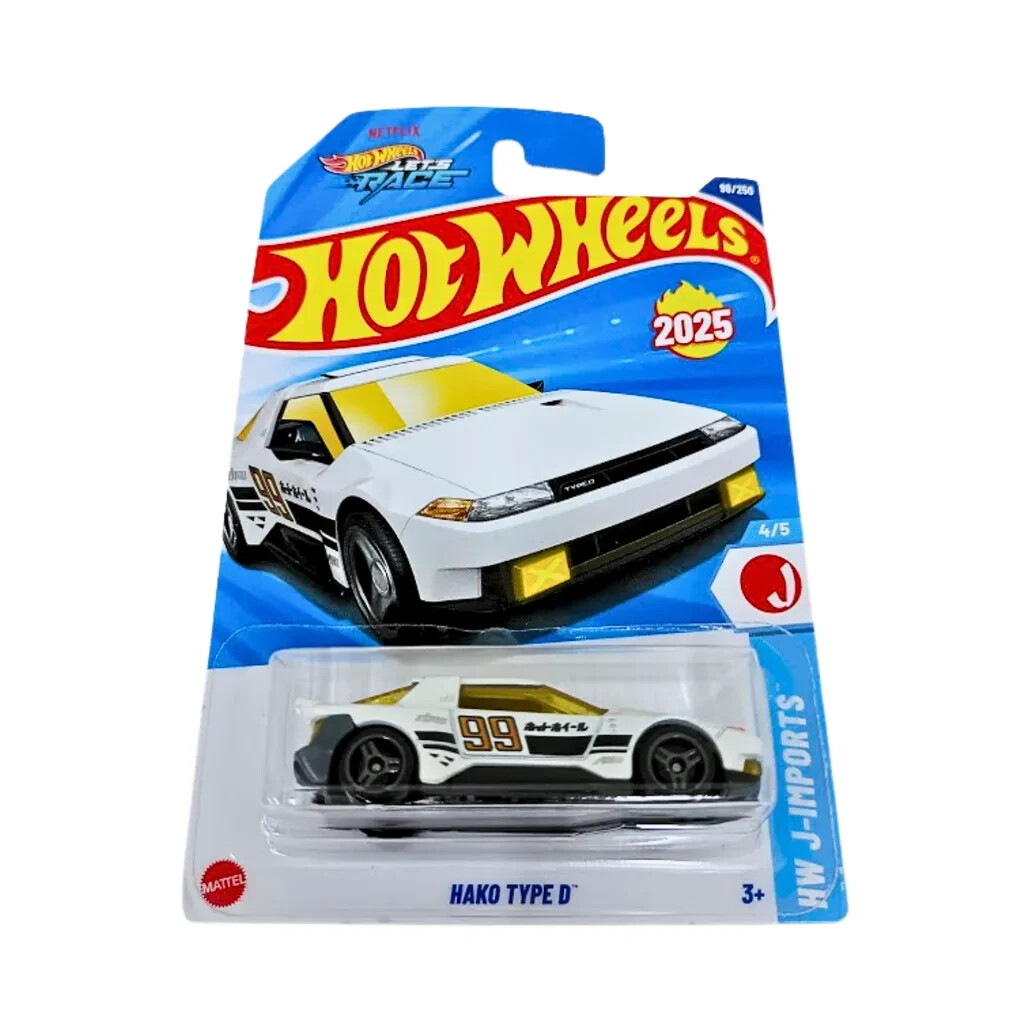 NEW 2025 Hot Wheels Hako Type D White 98/250 HW J IMPORTS | eBay