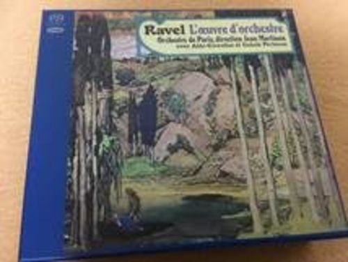 Jean Martinon Ravel Orchestral Works 4 SACD Hybrid TOWER RECORDS from ...