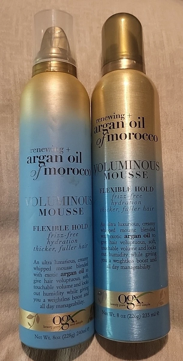 Ogx Argan Oil Voluminous Mousse Review Shop | www.farmhouse-furniture.co.uk