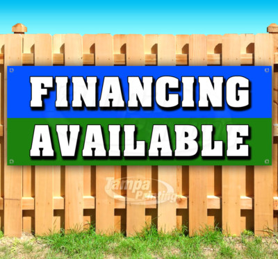 FINANCING AVAILABLE Advertising Vinyl Banner Flag Sign Many Sizes | eBay