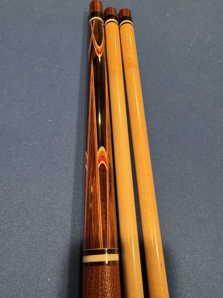 Paul Fanelli Custom Pool Cue – Rare Butterfly Splice Masterpiece w/ 2 ...