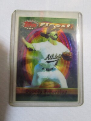 1994 Finest Dennis Eckersley Oakland Athletics #206 | eBay