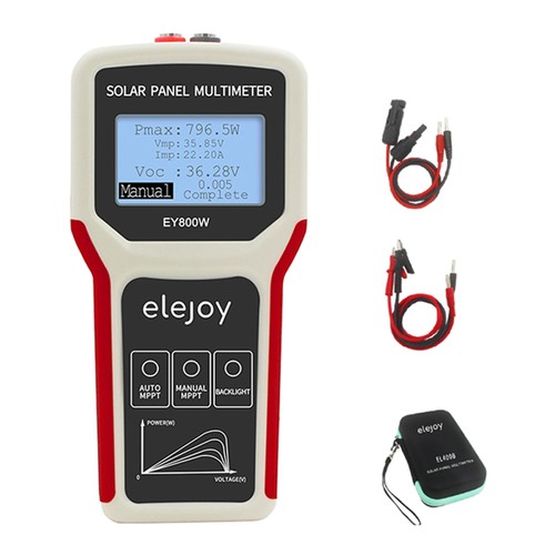 EL400B EY800W EY1600W PV Panel Multimeter Solar Panel MPPT Tester Power ...