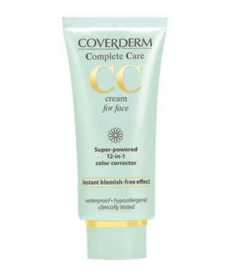 Coverderm CC Cream for Face with SPF 25 Soft Brown, 40 ml | eBay