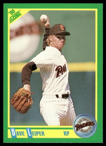 1990 Score #212 Dave Leiper San Diego Padres | eBay