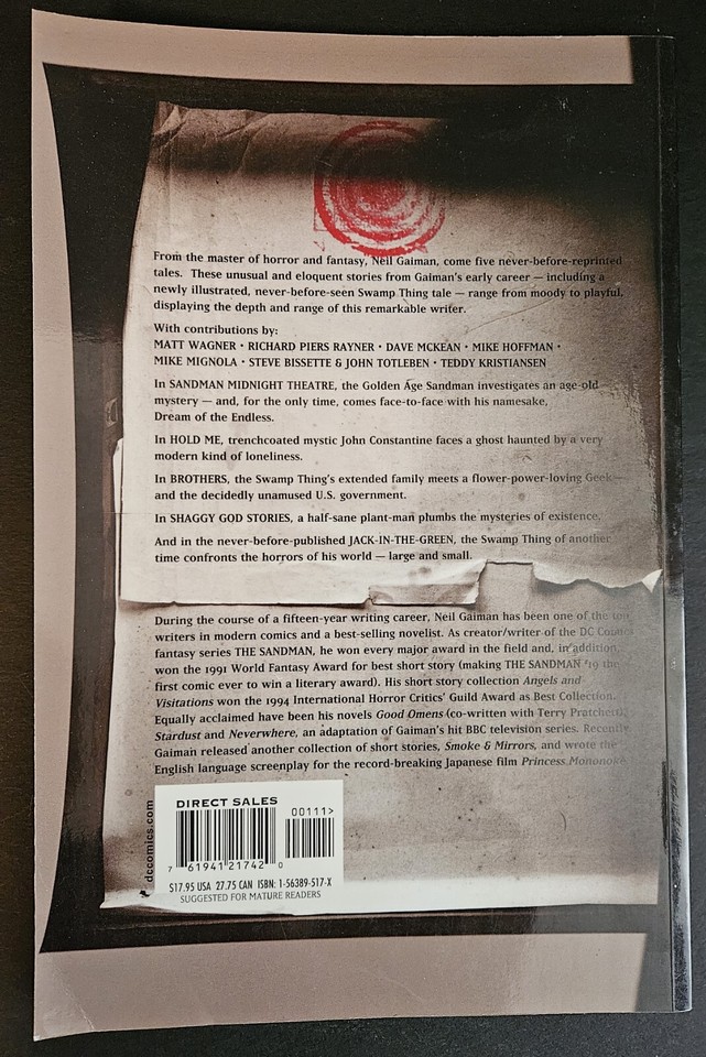 NEIL GAIMAN'S Midnight Days TPB (1999) DC Vertigo | eBay