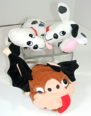 VTG Meanies Series 1 FiDo the Dalmation 2 Headed Dog & Matt the Fat Bat ...