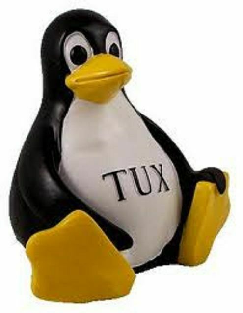 Tux The Linux Penguin Official Source Mascot Stone Resin 84492 | eBay