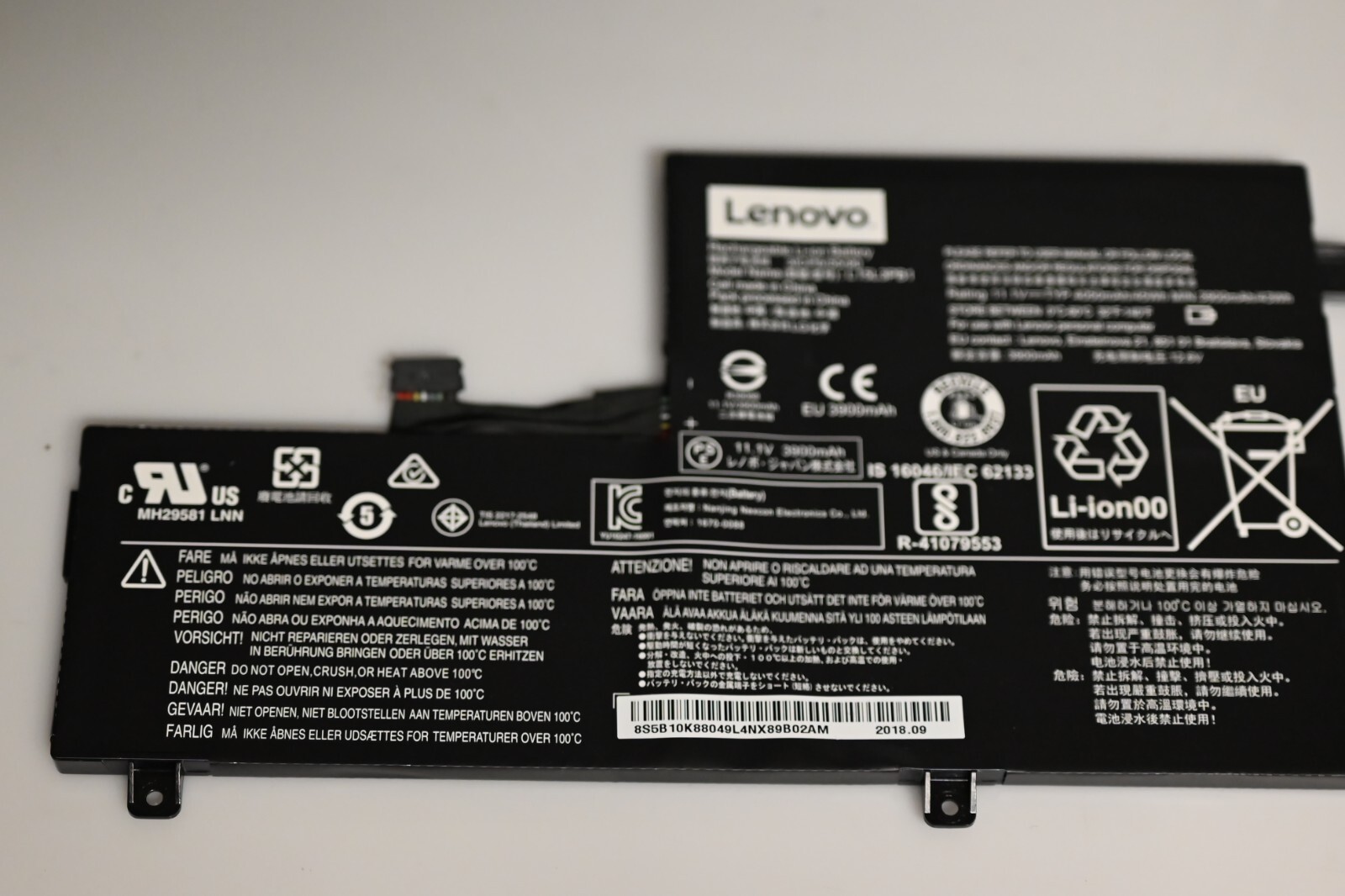 OEM L15L3PB1 L15M3PB1 Battery Lenovo Chromebook N23 5B10K88047 ...