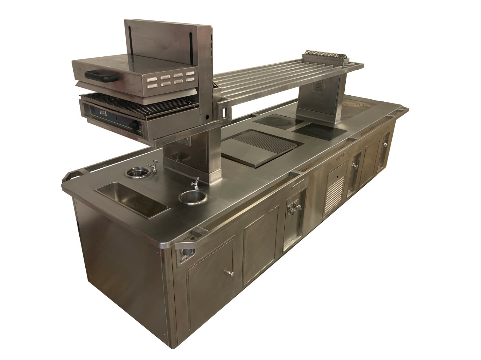 Molteni Custom Island Cooking Suite / Stove. Handmade in France. (La ...