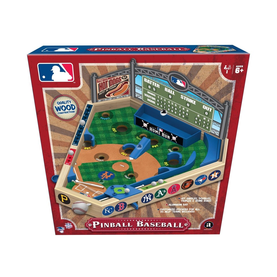 Merchant Ambassador MLB Wooden Pinball Baseball Game | eBay