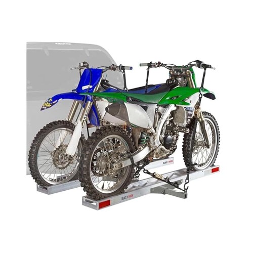 Motorcycle Ramp Carrier, Secure Ride Transport, Heavy Duty Steel Design ...