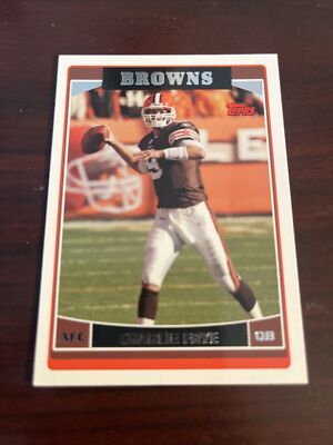 2006 Topps Charlie Frye #39 Cleveland Browns Akron Zips | eBay