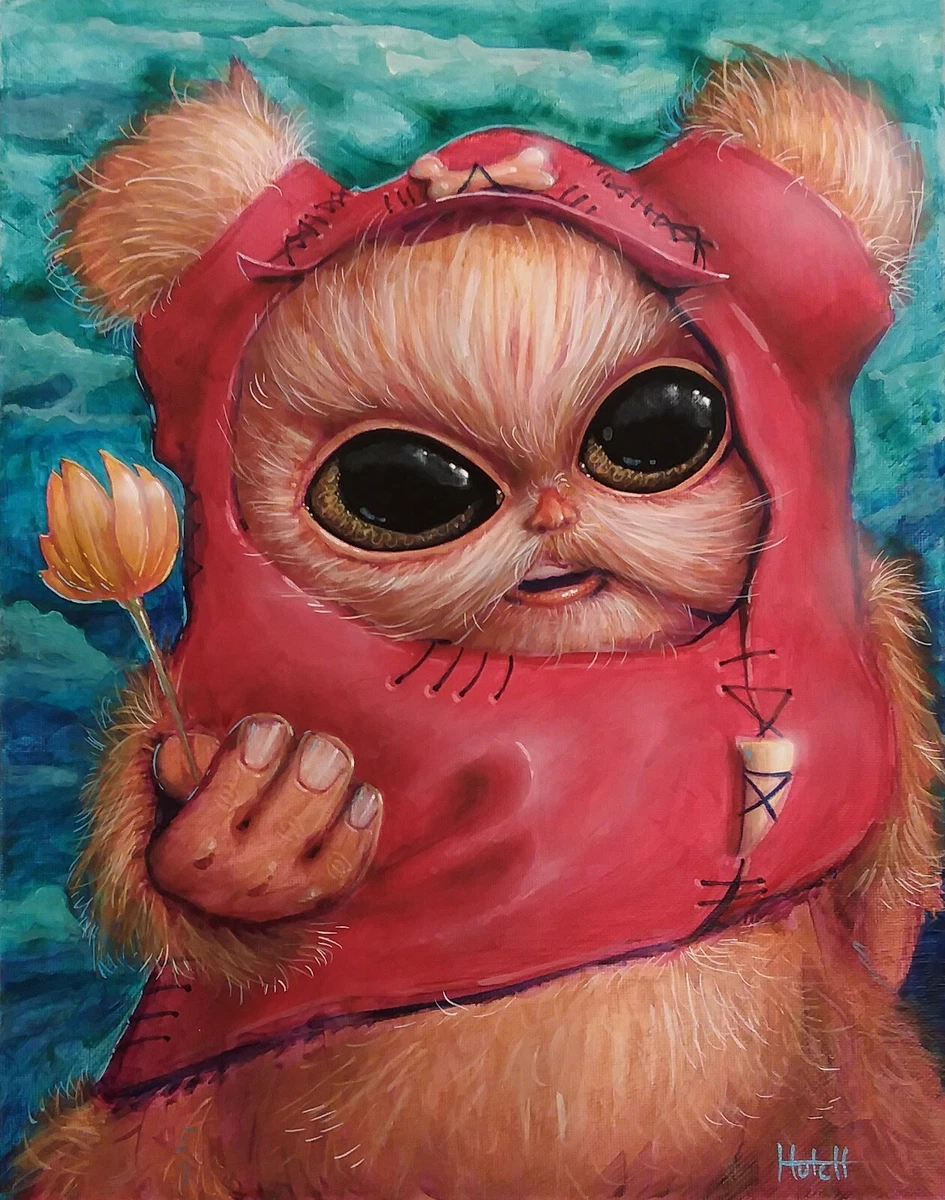 Baby Ewok Drawing
