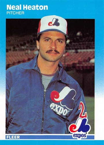 Neal Heaton 1987 Fleer Update #U-43 Expos ID:18552 | eBay