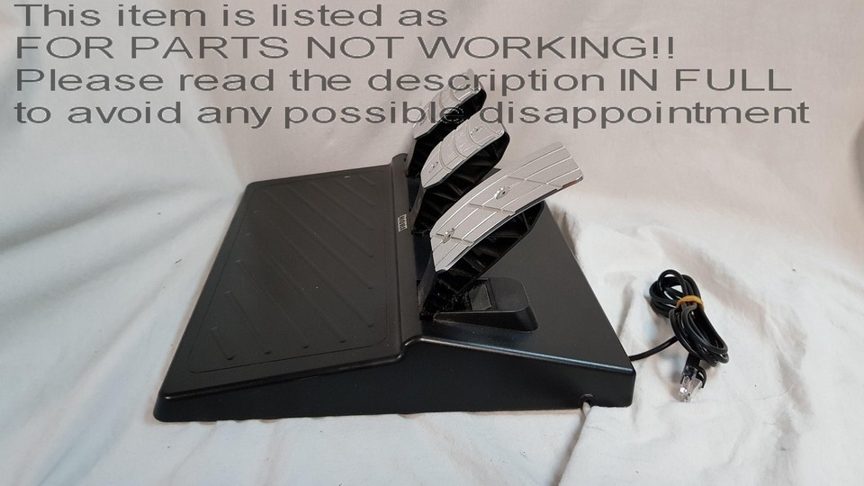 FOR PARTS! Hori hpc-044e Force Feedback Truck Simulator Control System ...