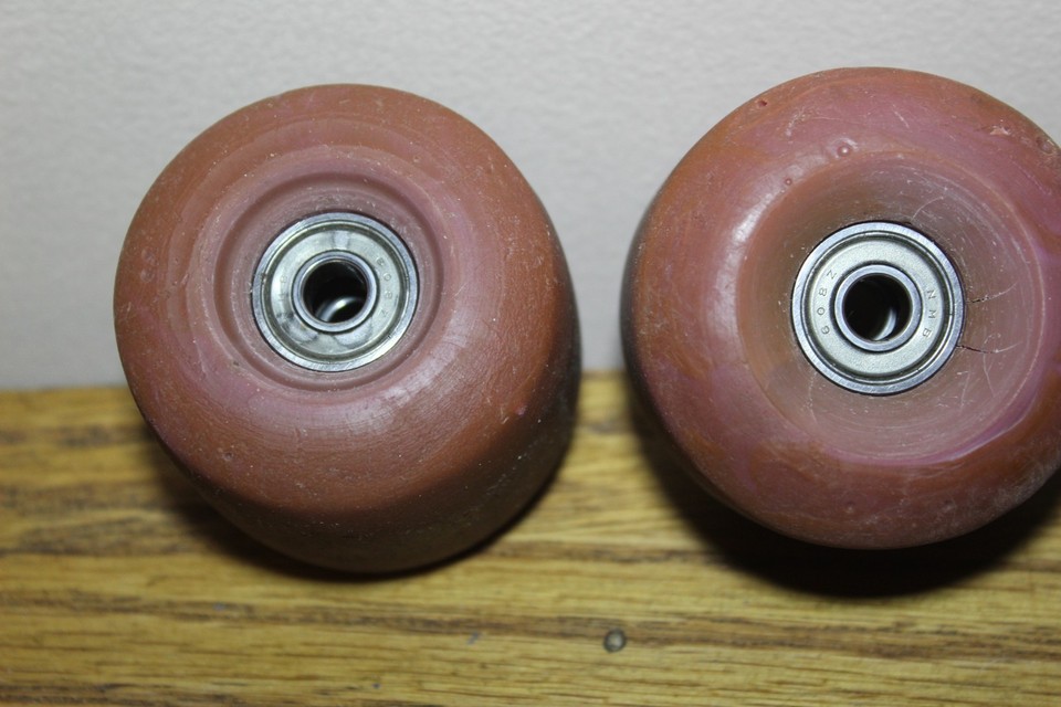 OG Vision Shredders Skateboard wheels with OG NMB 608Z bearings | eBay