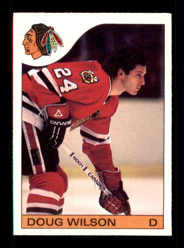1985-86 O-Pee-Chee #45 Doug Wilson - Crease Free | eBay