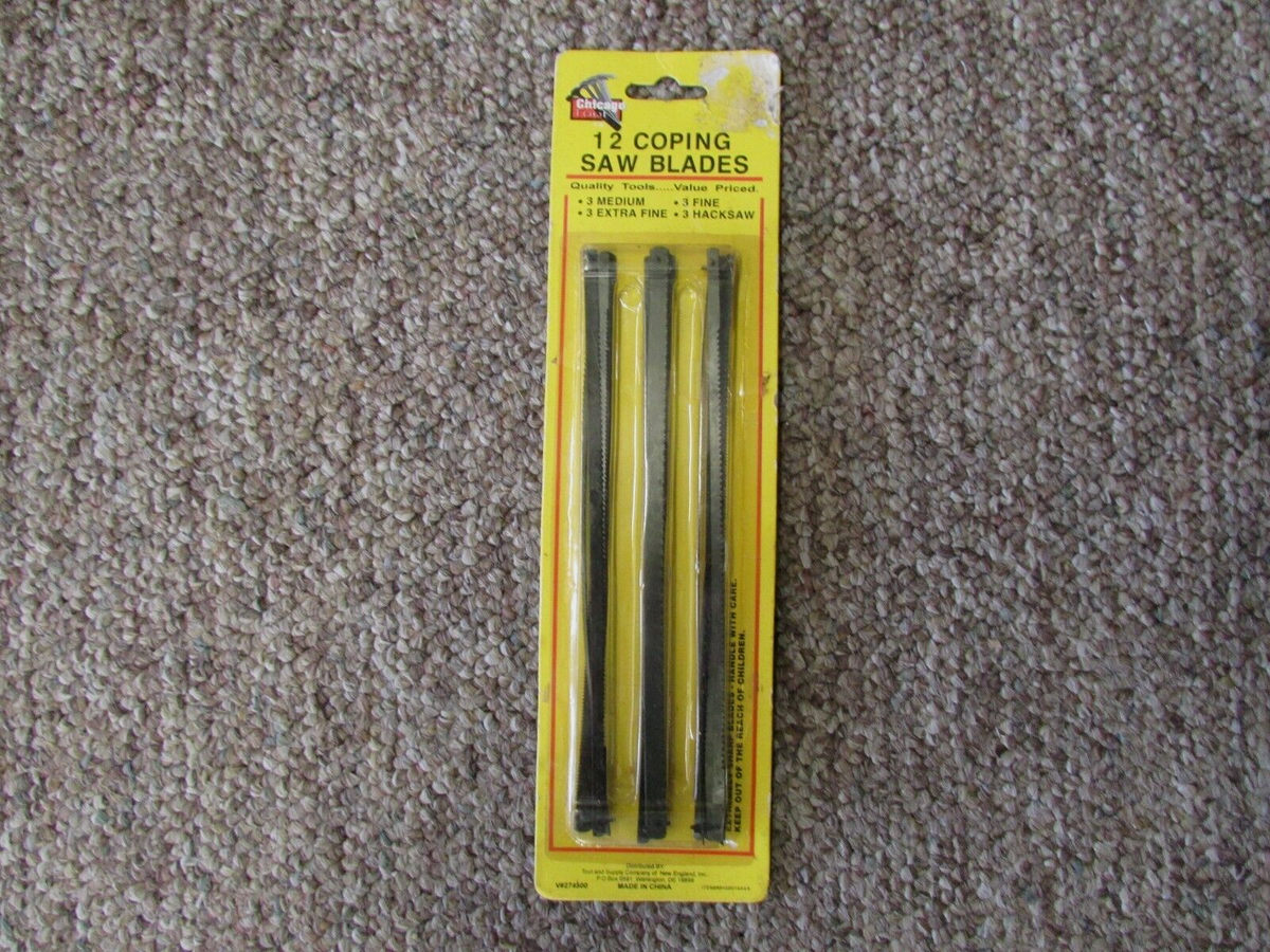 Coping Saw Blades For Cutting Metal