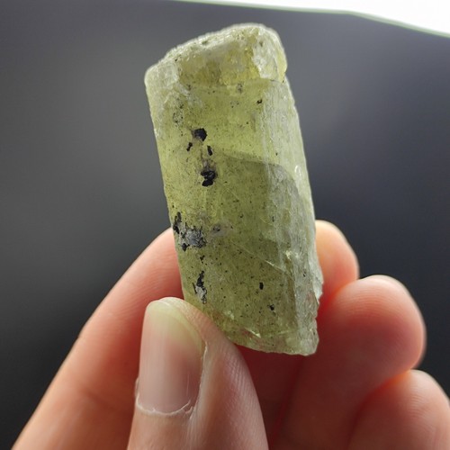Green Scapolite Crystal, Natural And Uv Reactive From Afghanistan, 23 ...