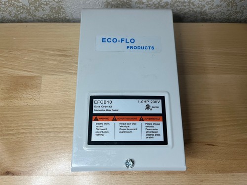 ECO FLO 4” Submersible Pump Motor Control Model EFCB10 858726005096| eBay
