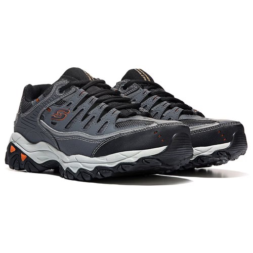 NEW Skechers Afterburn M. Fit Training Shoes EXTRA WIDE Grey 50125EWW ...