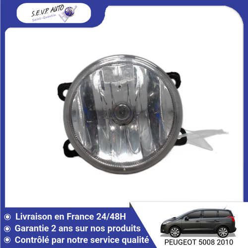 🇫🇷 PHARE ANTIBROUILLARD AVANT DROIT PEUGEOT 5008 2009- 9685425280 ♻️ | eBay