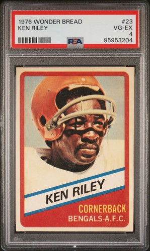 1976 WONDER BREAD #23 KEN RILEY PSA 4 | eBay