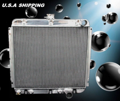 KKS 3 ROW ALUMINUM RADIATOR 20" CORE FIT 1967-70 68 69 FORD MUSTANG ...